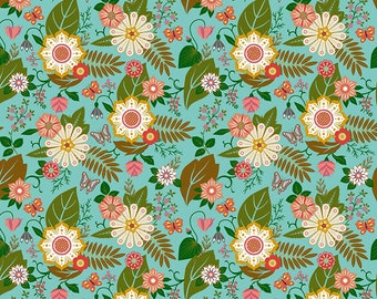 20502 4 Stretch Way Polyester /spandex Matt Small Flower Fabric Print ...