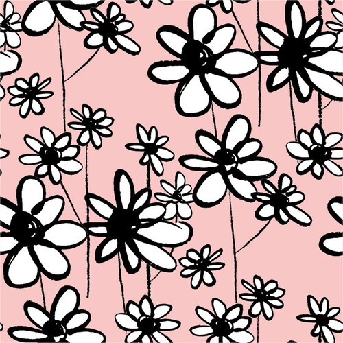 5566 4 Stretch Way Watercolor Flower Print Polyester Spandex - Etsy