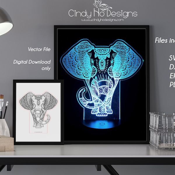 Elephant Plate - Etsy