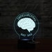 Intellectual Bad Ass Brain LED Lamp Plate - Perfect for Trophies ...