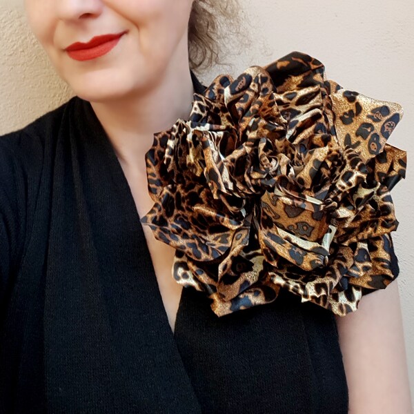 Leopard Brooch Pin - Etsy