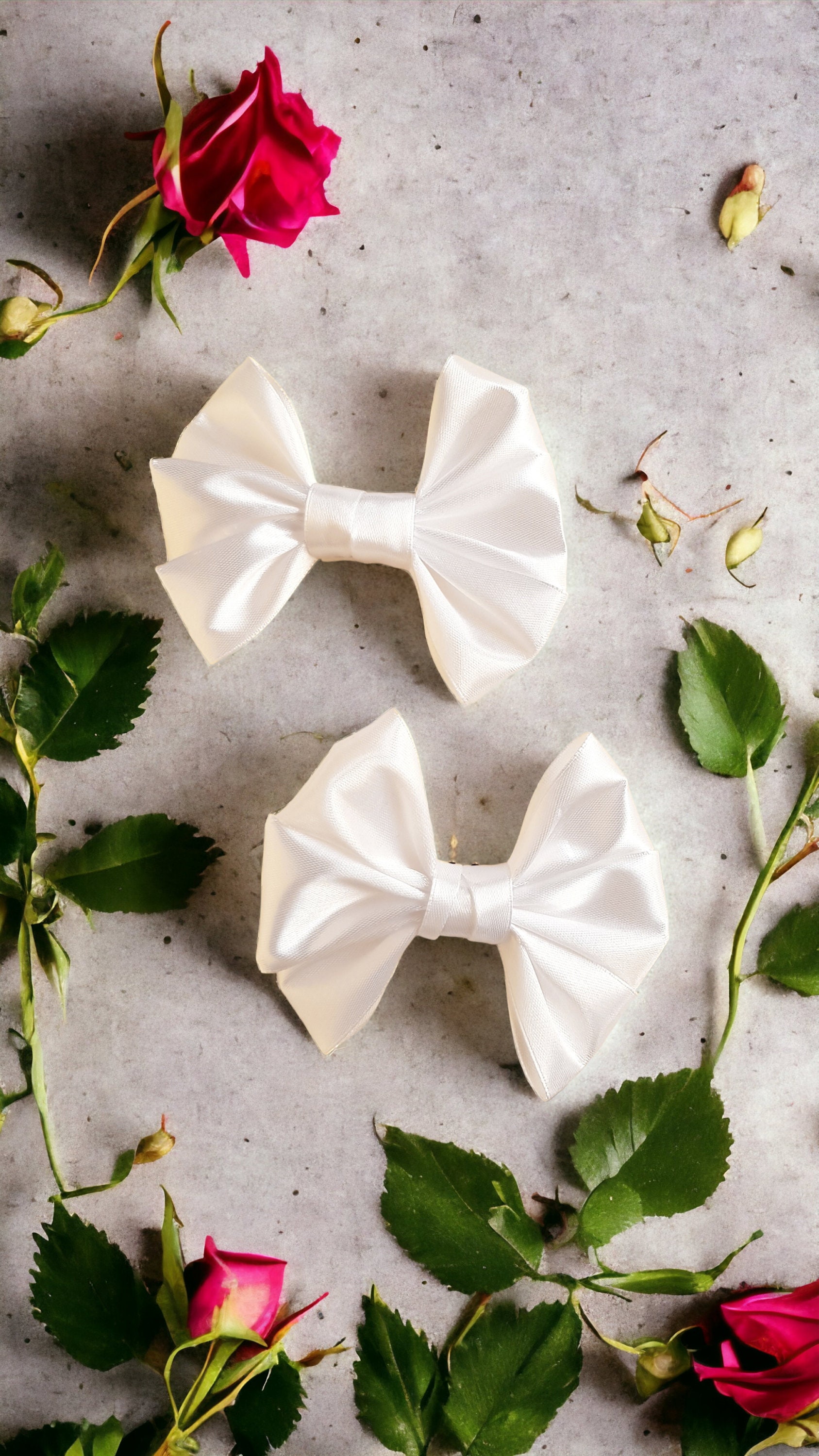 Bow Shoe Clips, White Shoe Clips, Shoe Accessories, Bridal Shoe Clips ...