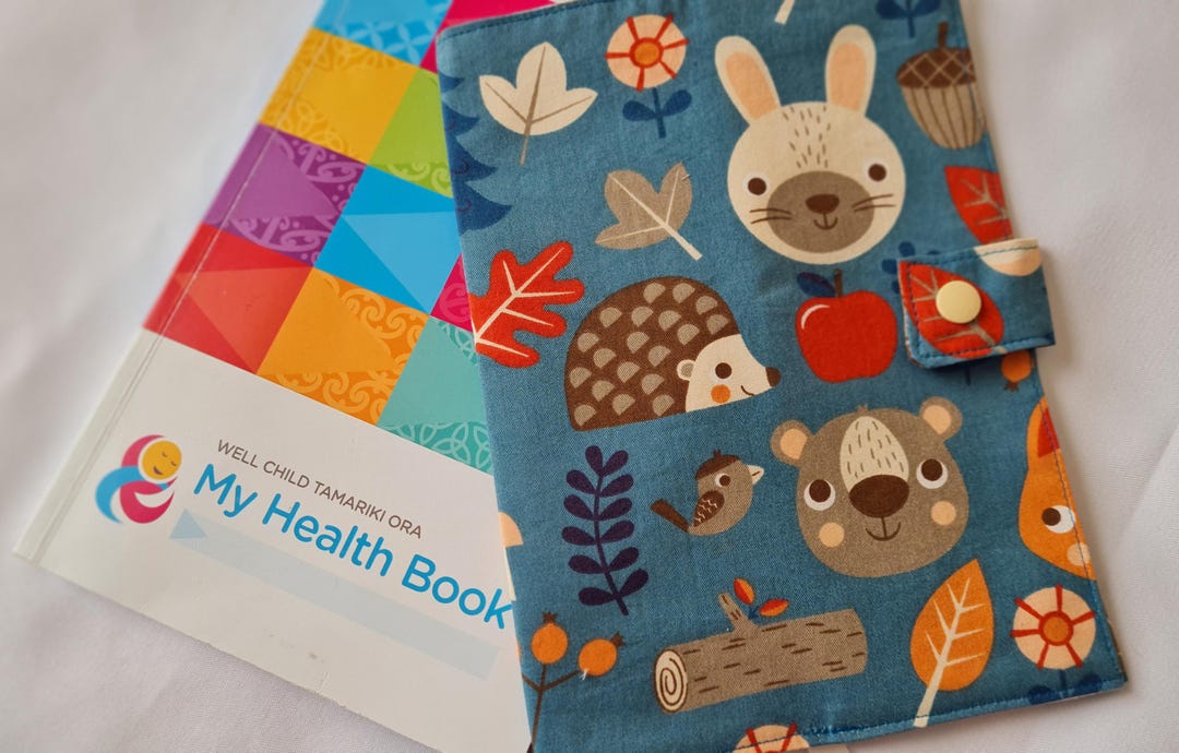 Woodland Themed Group Plunket Well Child/tamariki Book Covers - Etsy