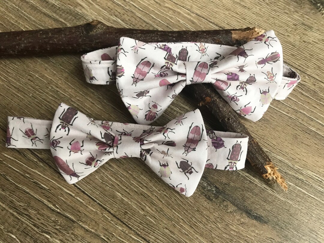 Bugs Bow Tie, Bug Print, Bug Gift, Bug Accessories, Insect Bow Tie ...