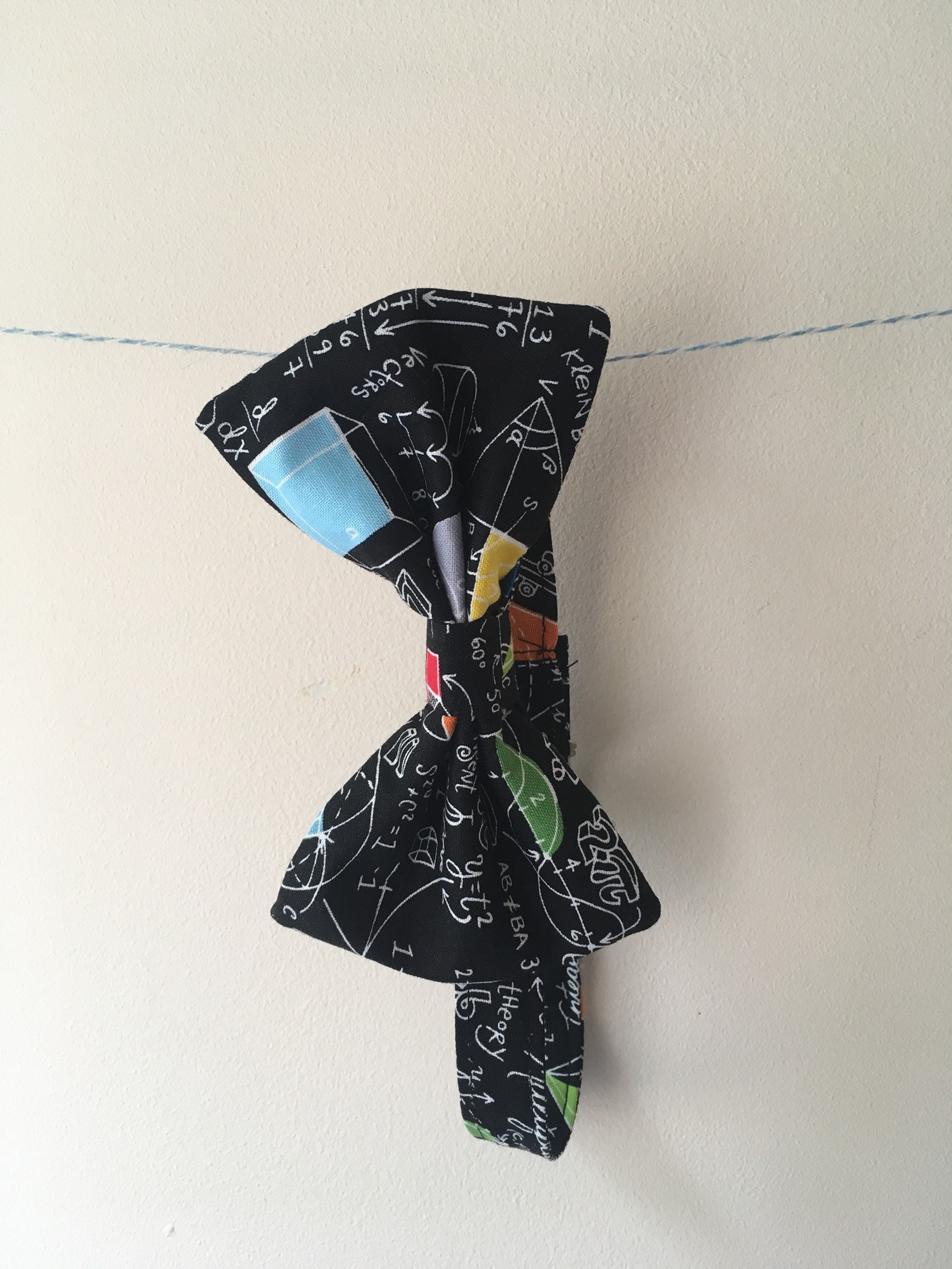 Maths Bow Tie Maths Print Maths Gift Maths Accessories - Etsy