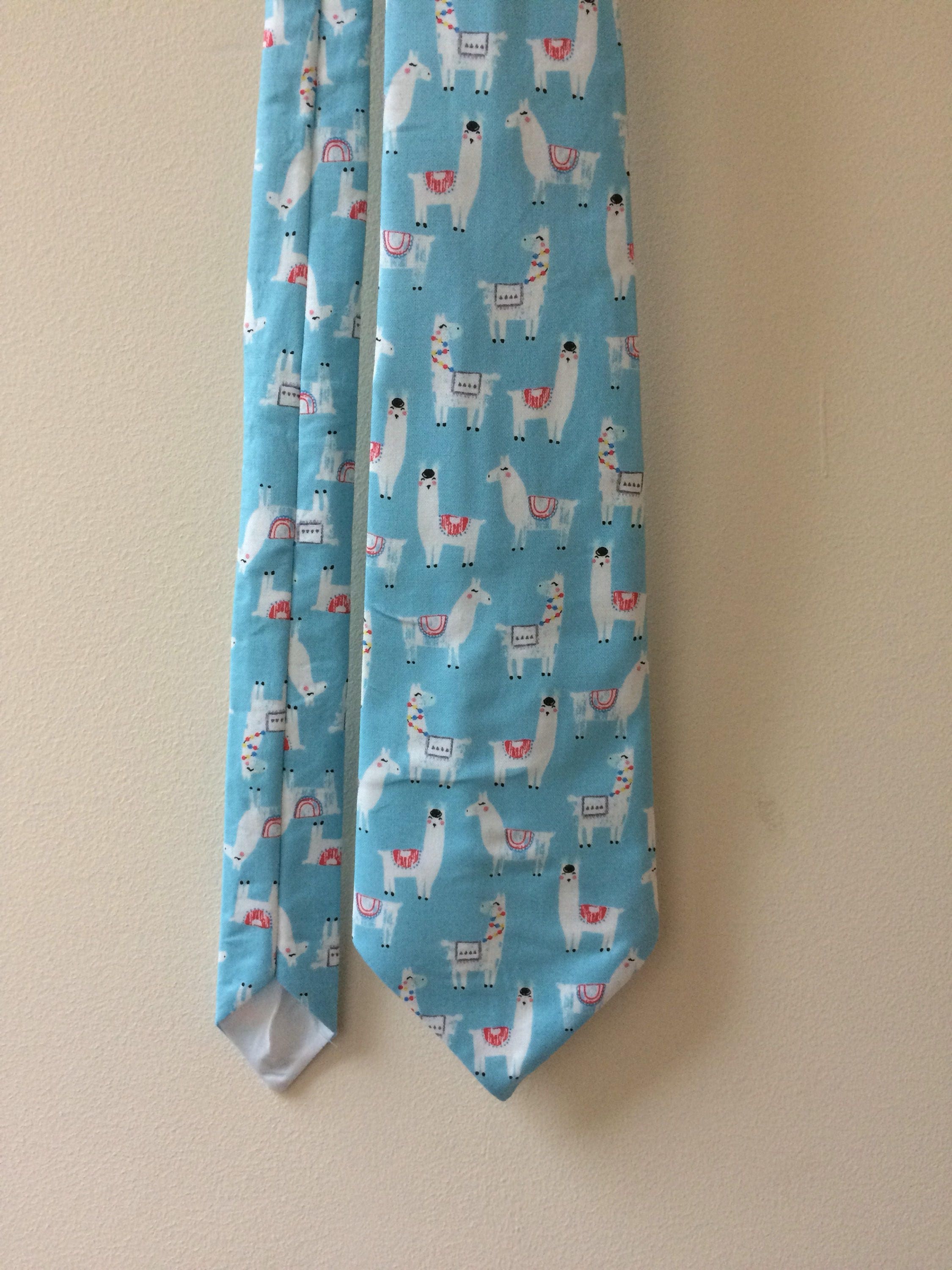 Llama Tie, Llama Print, Llama Gift, Llama Accessories, Alpaca Tie ...