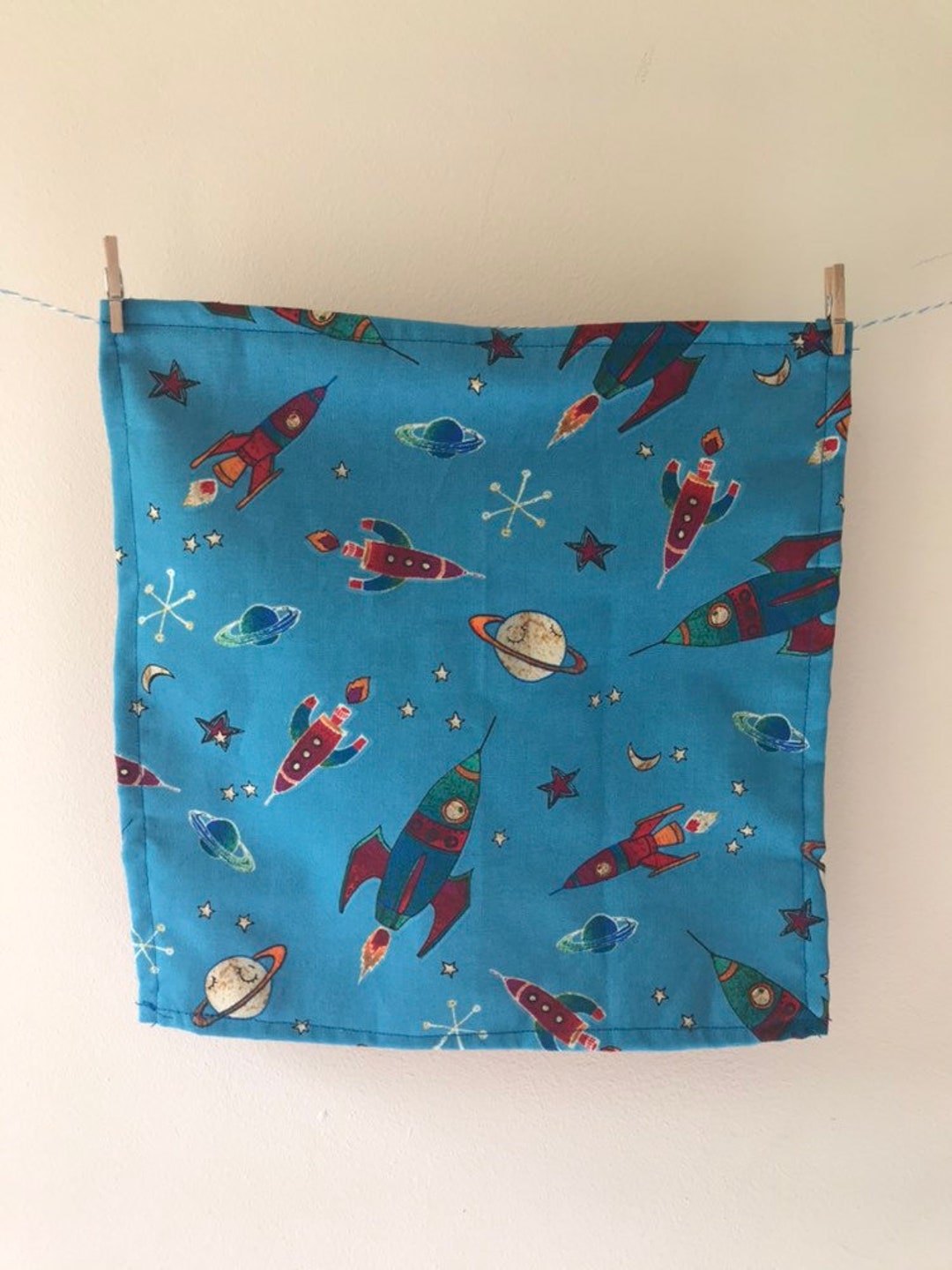 Rocket Pocket Square Rocket Print Rocket Gift Rocket - Etsy