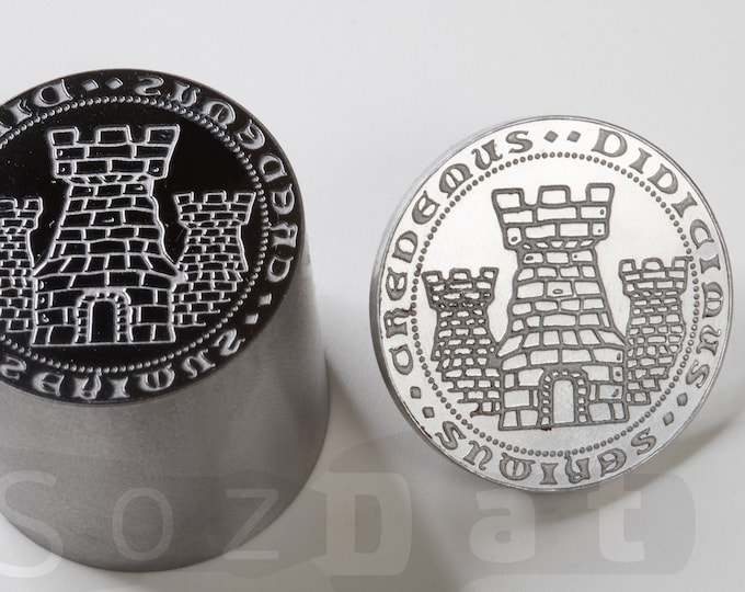 Custom Coin Die for Coin Minting, Coin Stamp Die Personalized Round ...