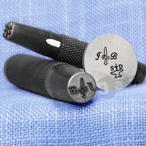 Custom Blacksmith Touchmark Stamp Custom Steel Hand Stamp Stainless ...