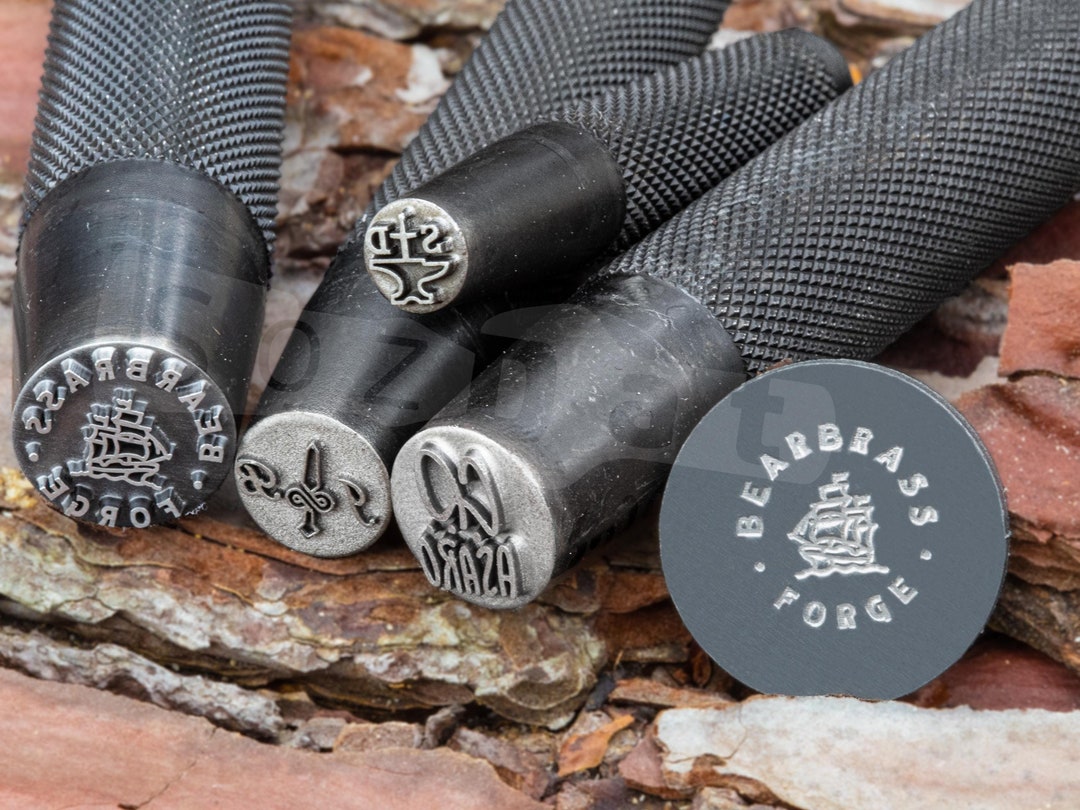 Custom Knife Makers Mark Stamp Makers Mark Knife Stamp Blacksmith Stamp ...