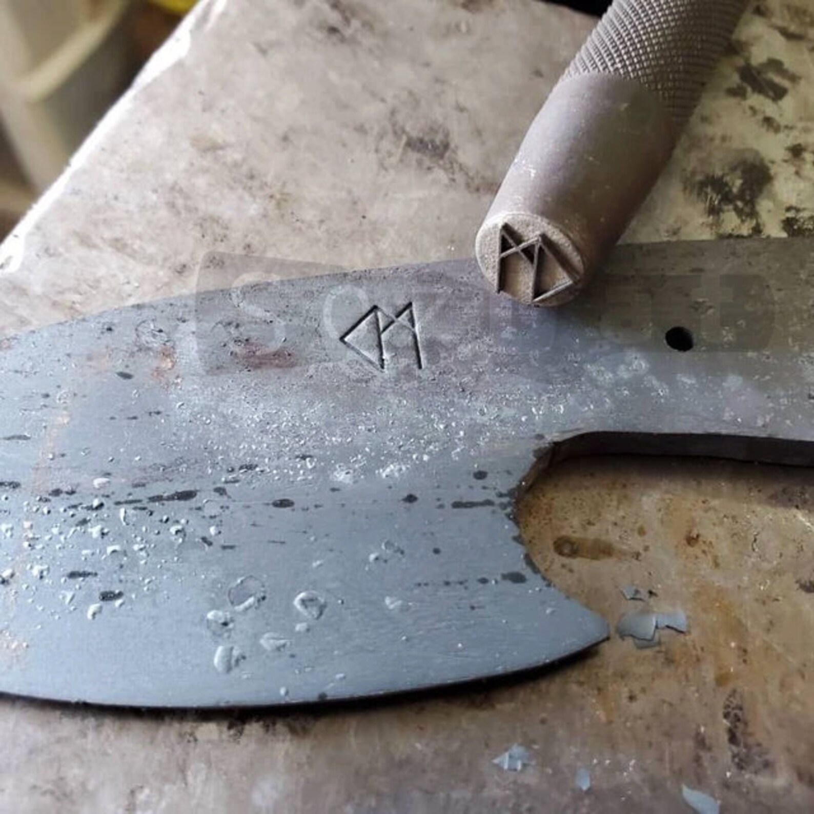 Custom Metal Touchmark Stamp Blacksmith Stamp Steel Touchmark Stamps ...