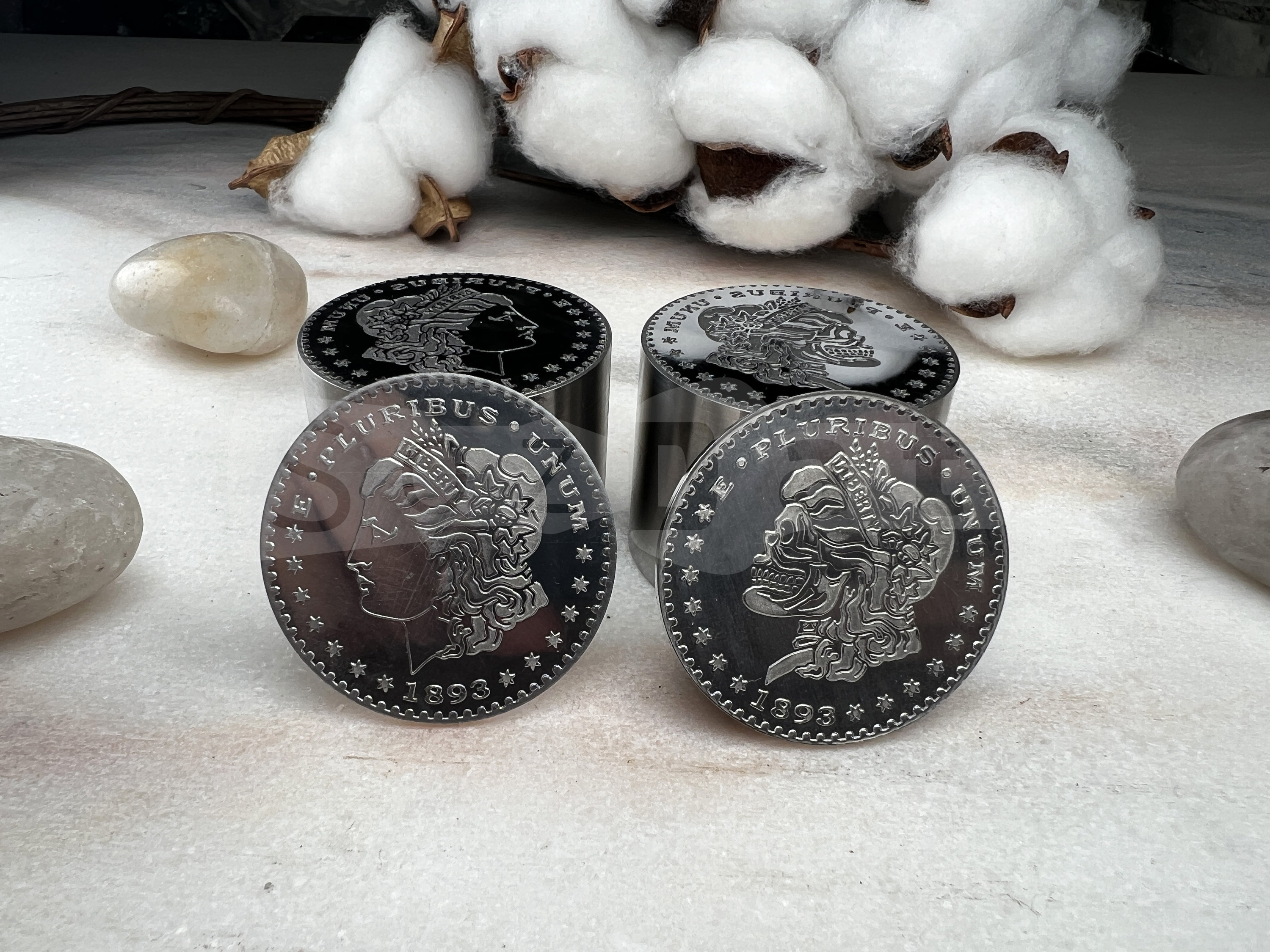 Custom Coin Die for Coin Minting, Coin Stamp Die Personalized Round ...