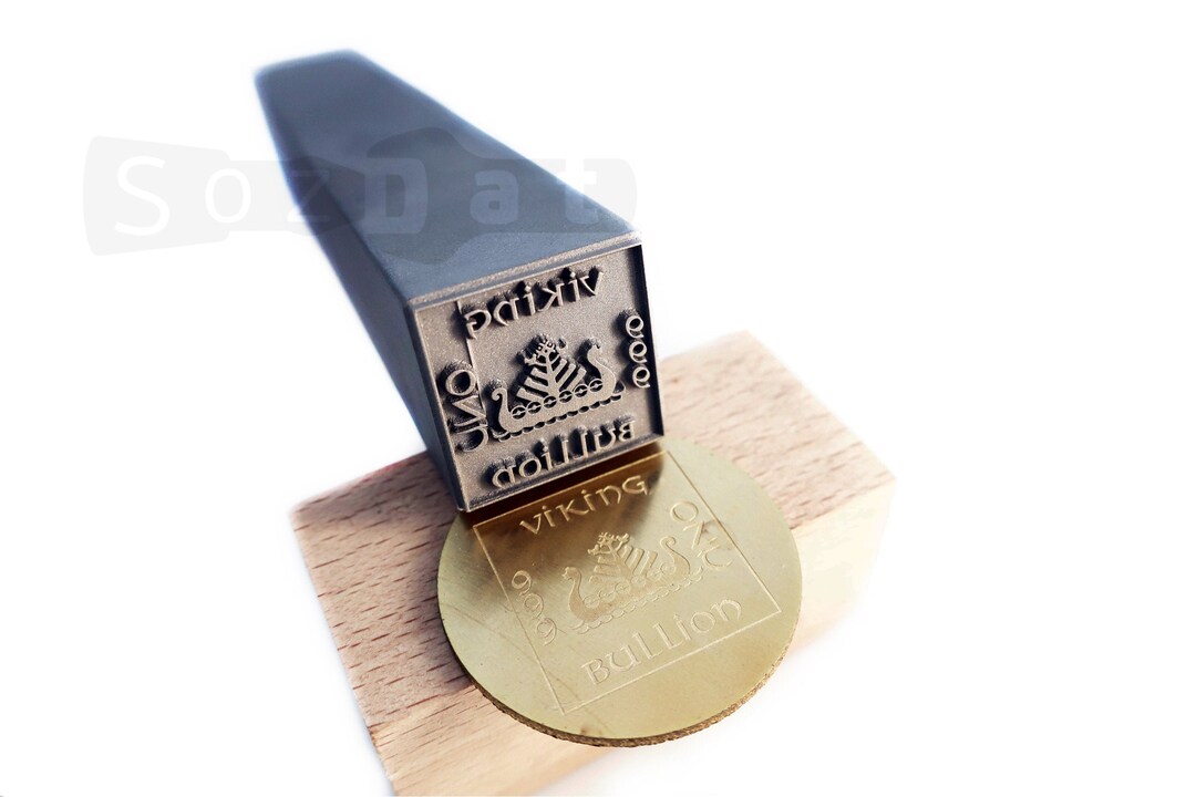Custom Metal Stamps Custom Logo Stamp Custom Steel Punches Jewelry ...