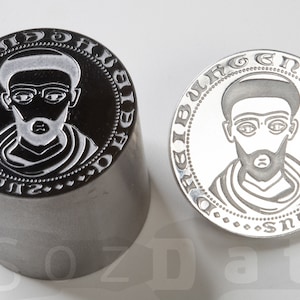Custom Coin Die for Coin Minting, Coin Stamp Die Personalized Round ...