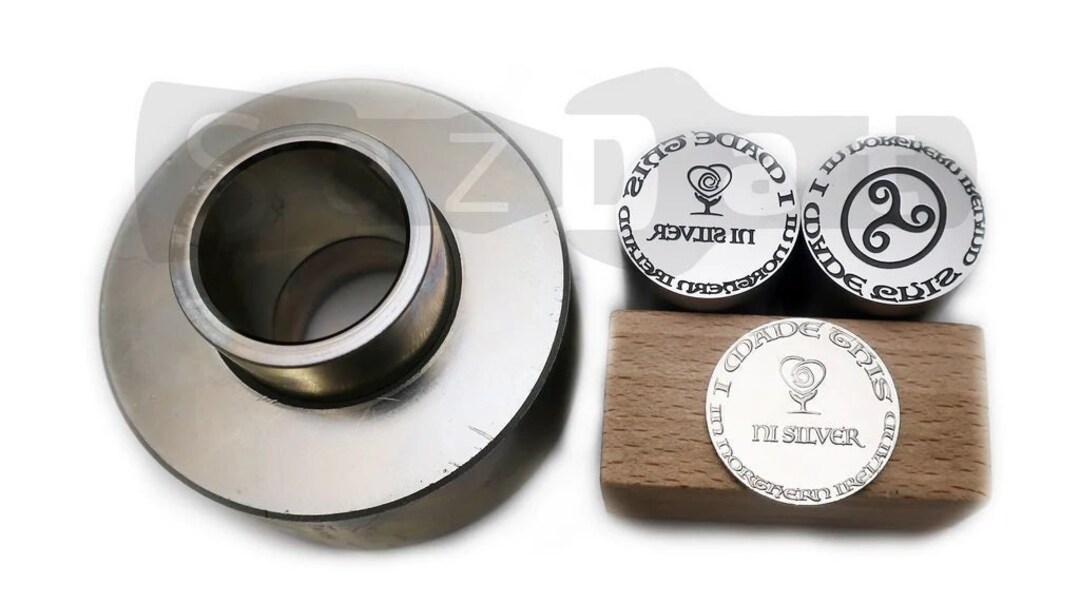 Custom Coin Die for Coin Minting, Coin Stamp Die Personalized Round ...