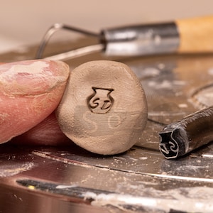 Custom Pottery Stamp Makers Mark Stamp for Clay Ceramic Logo Stamp ...