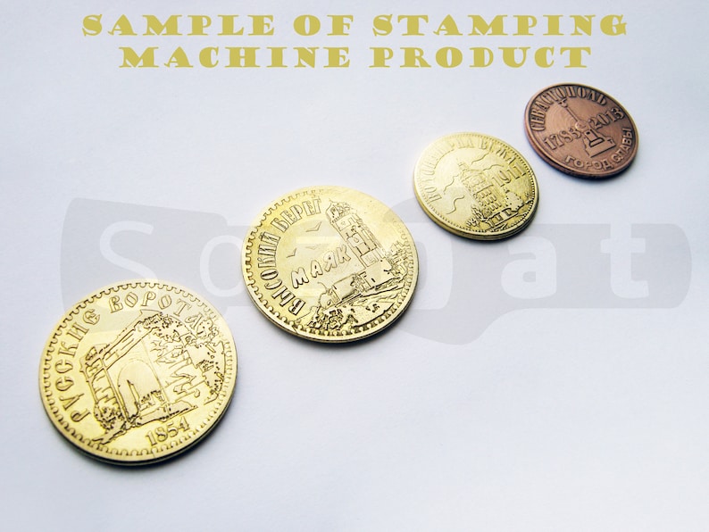 Custom Coining Tool Custom Coin Mint Coinage Coin Punch and | Etsy