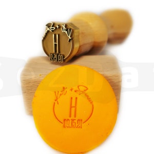 Makers Mark Stamp for Clay Personalized Pottery Stamp Clay | Etsy