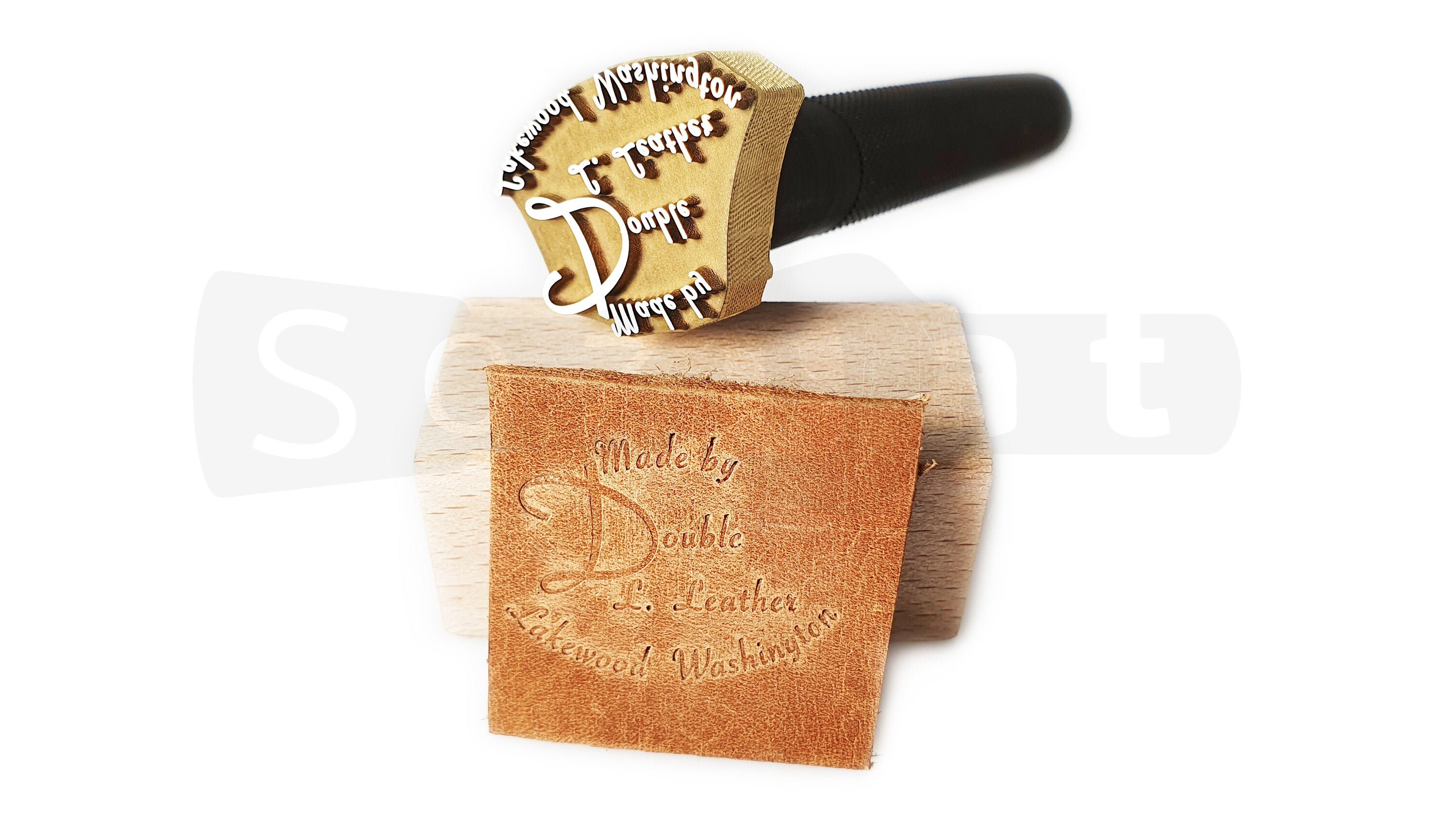 Custom Leather Stamp Leather Custom Brass Emboss Stamp Leather - Etsy UK