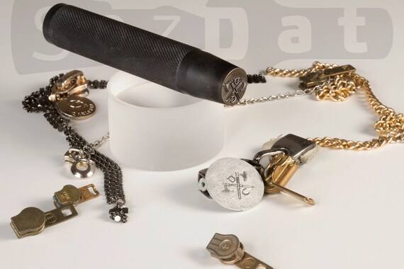 Custom Blacksmith Touchmark Stamp Custom Steel Hand Stamp | Etsy