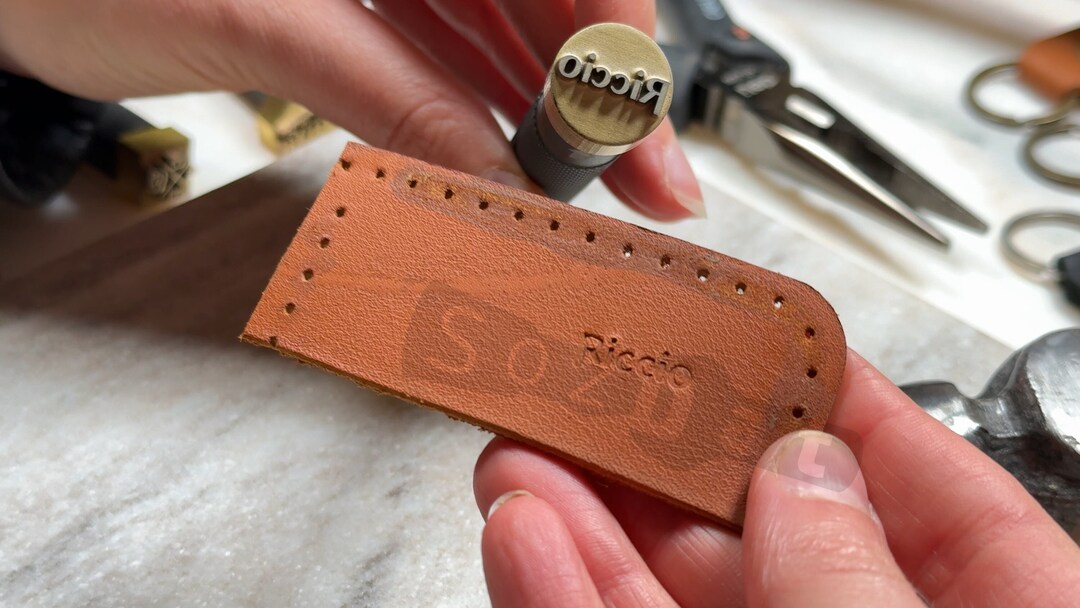 Custom Leather Stamp Leather Custom Brass Emboss Stamp Leather Brass ...