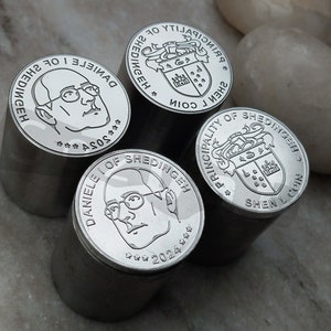 Custom Coin Dies for Coin Minting With Retaining Collar Ring, Coin ...