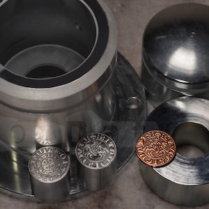 Custom Coining Tool Custom Coin Mint, Coinage, Coin Punch and Die Set ...