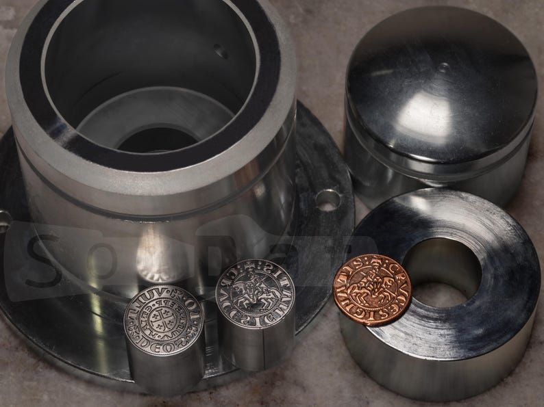 Custom Coining Tool Custom Coin Mint, Coinage, Coin Punch and Die Set ...