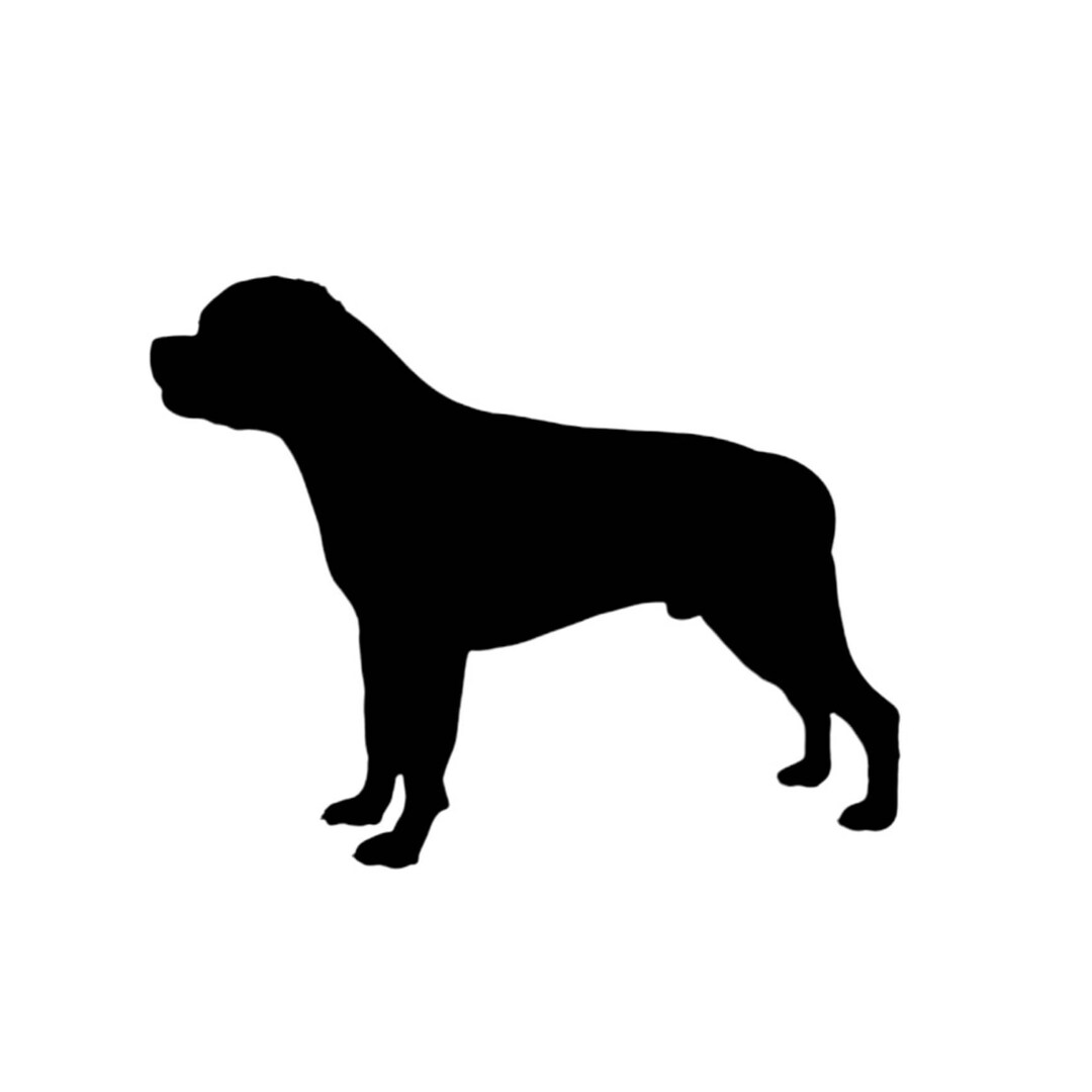 Dog Rottweiler Ironing Picture Application Press Patch Plott for Shirt ...