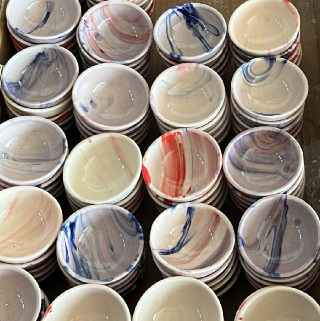 Handmade ceramic Wedding Favor Bowls - Etsy