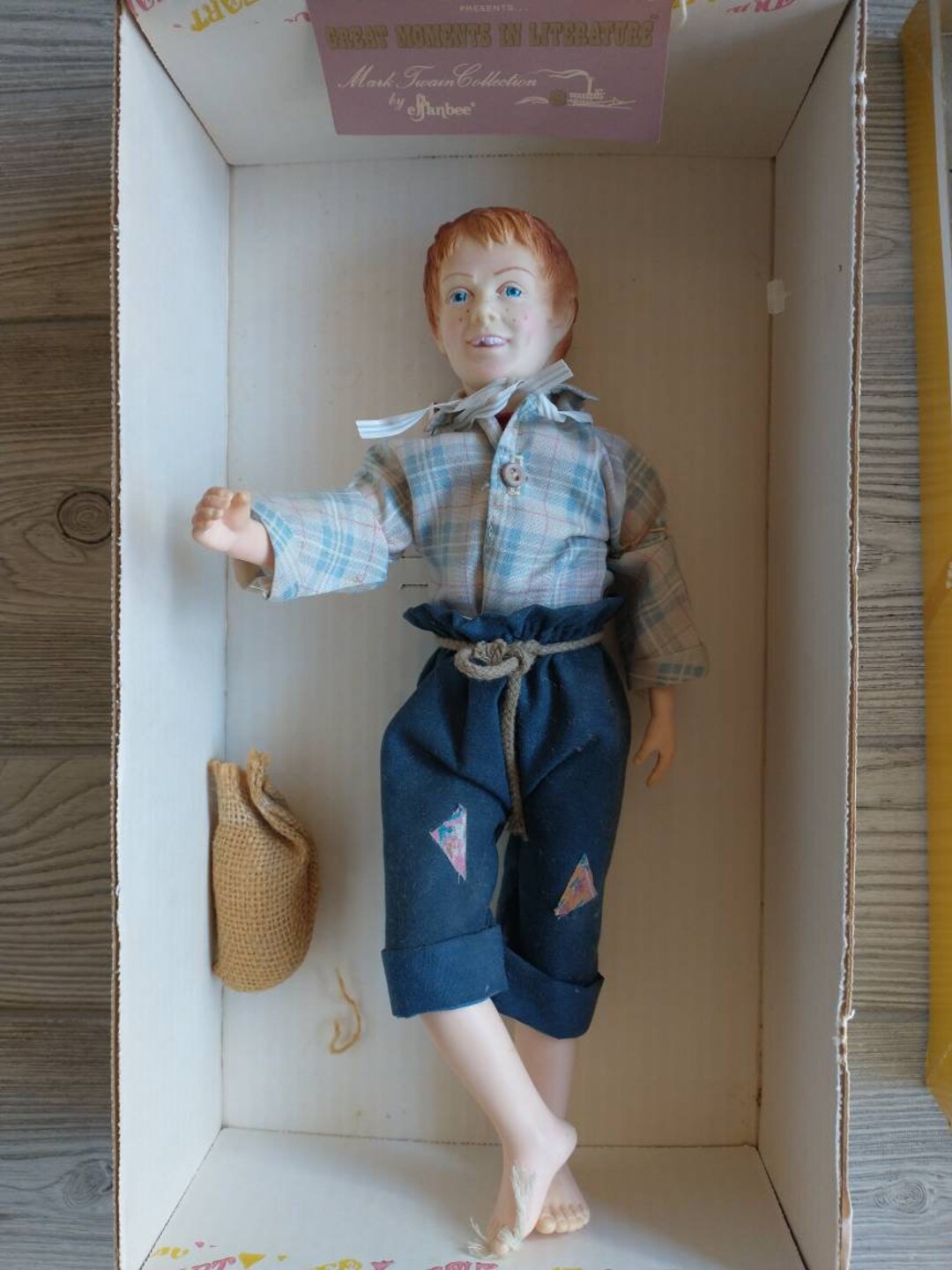 Vintage 1983 HUCK FINN Effanbee Doll 7632 Mark Twain Collection - Etsy