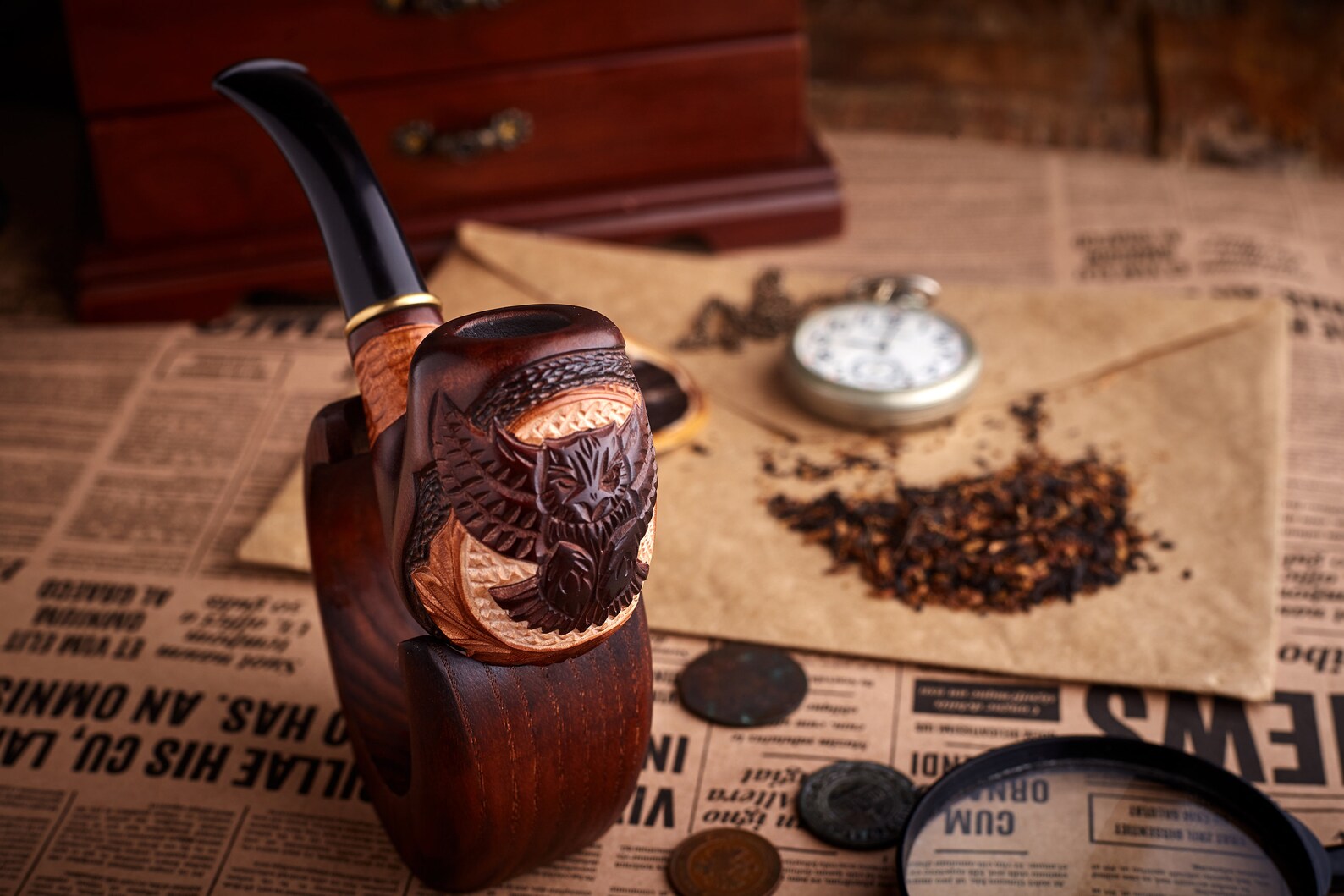 Smoking Pipe owl Pipe for Tobacco Smoking - Etsy