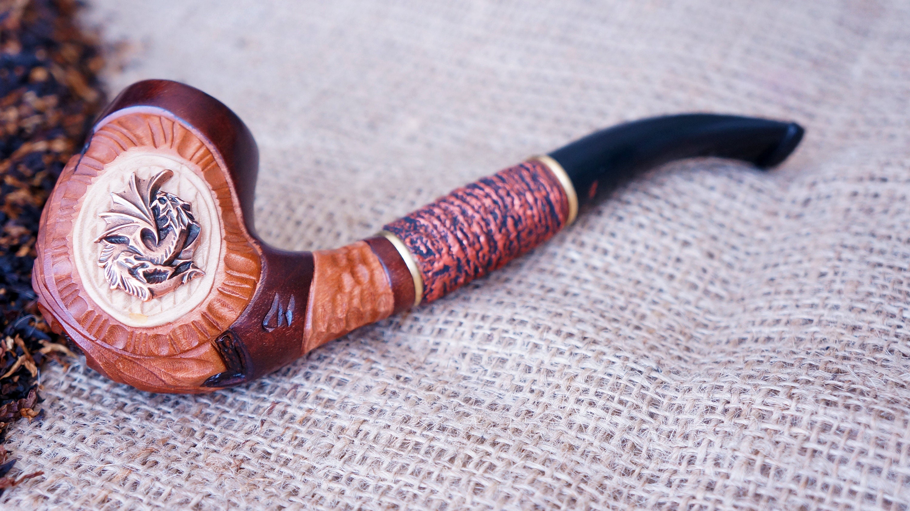 Smoking Pipe dragon Metal Pipe for Tobacco | Etsy