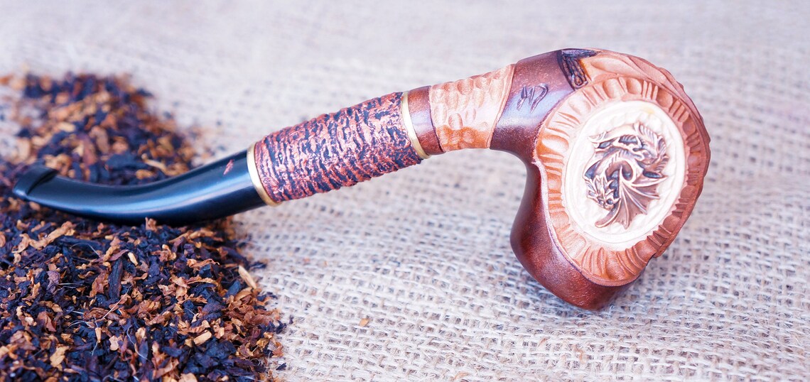 Smoking Pipe dragon Metal Pipe for Tobacco | Etsy