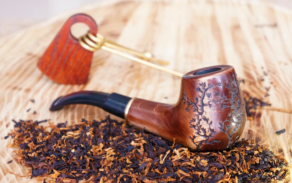 Pipe fumant Tree Pipes fumant du tabac Pipe en bois | Etsy