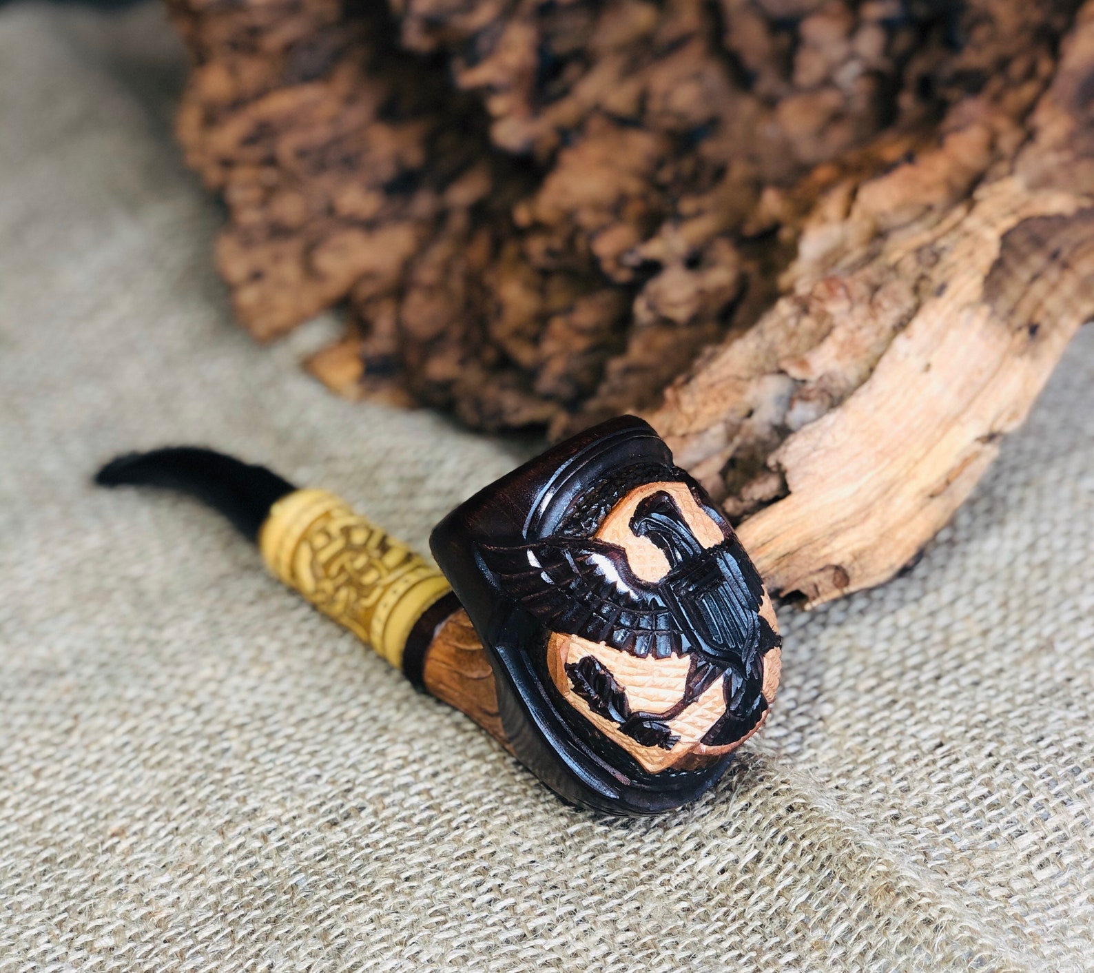 Smoking Pipe american Eagle Pipe for Tobacco | Etsy