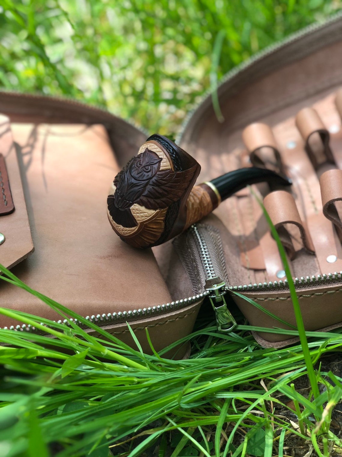 Smoking Pipe owl Pipe for Tobacco Smoking - Etsy