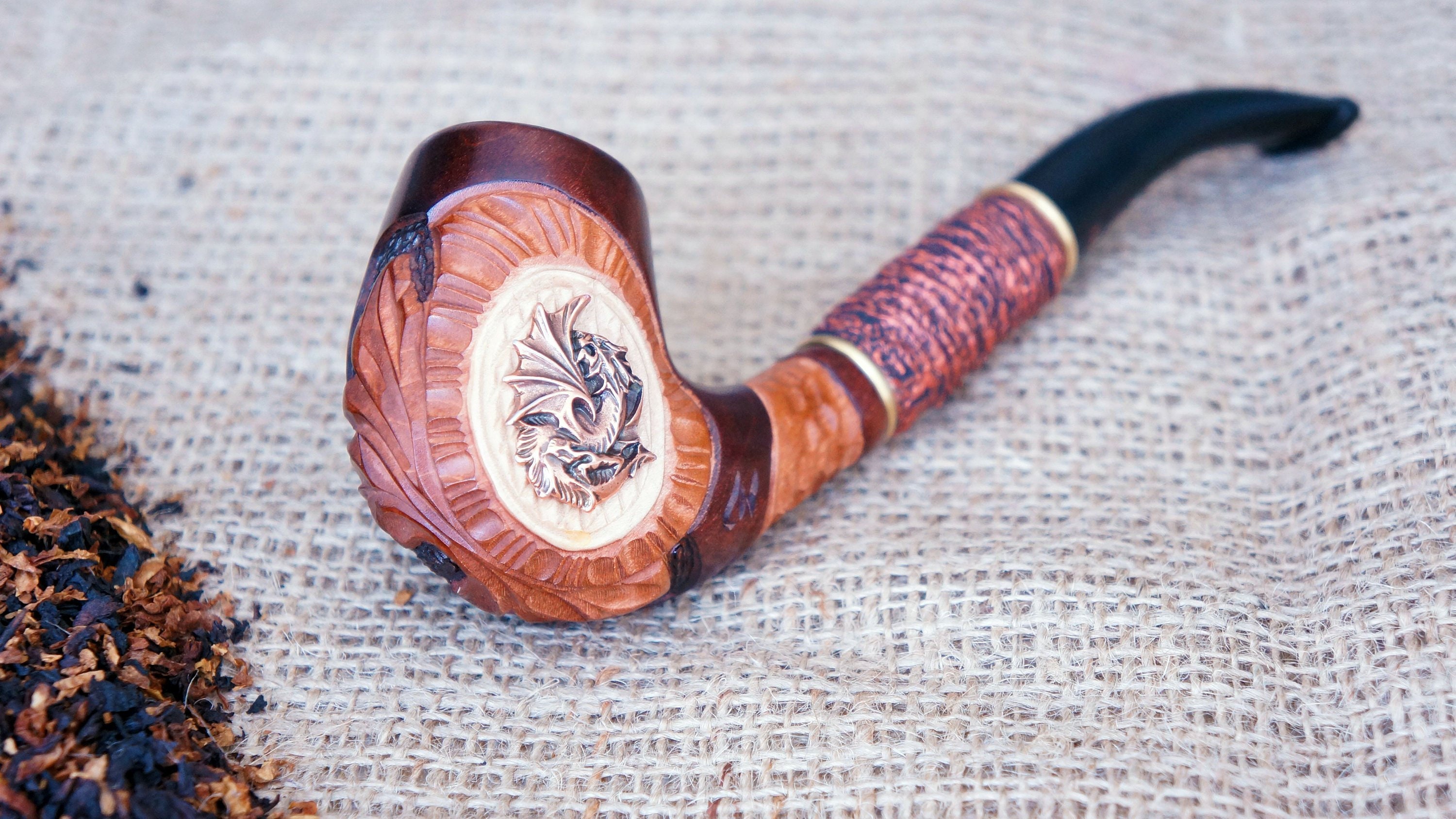 Smoking Pipe dragon Metal Pipe for Tobacco | Etsy