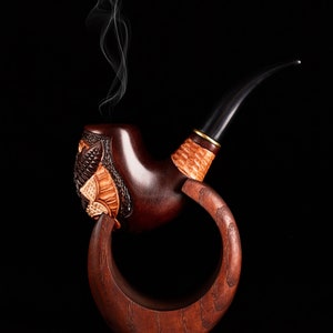 Smoking pipe Owl Pipe for tobacco smoking | Etsy