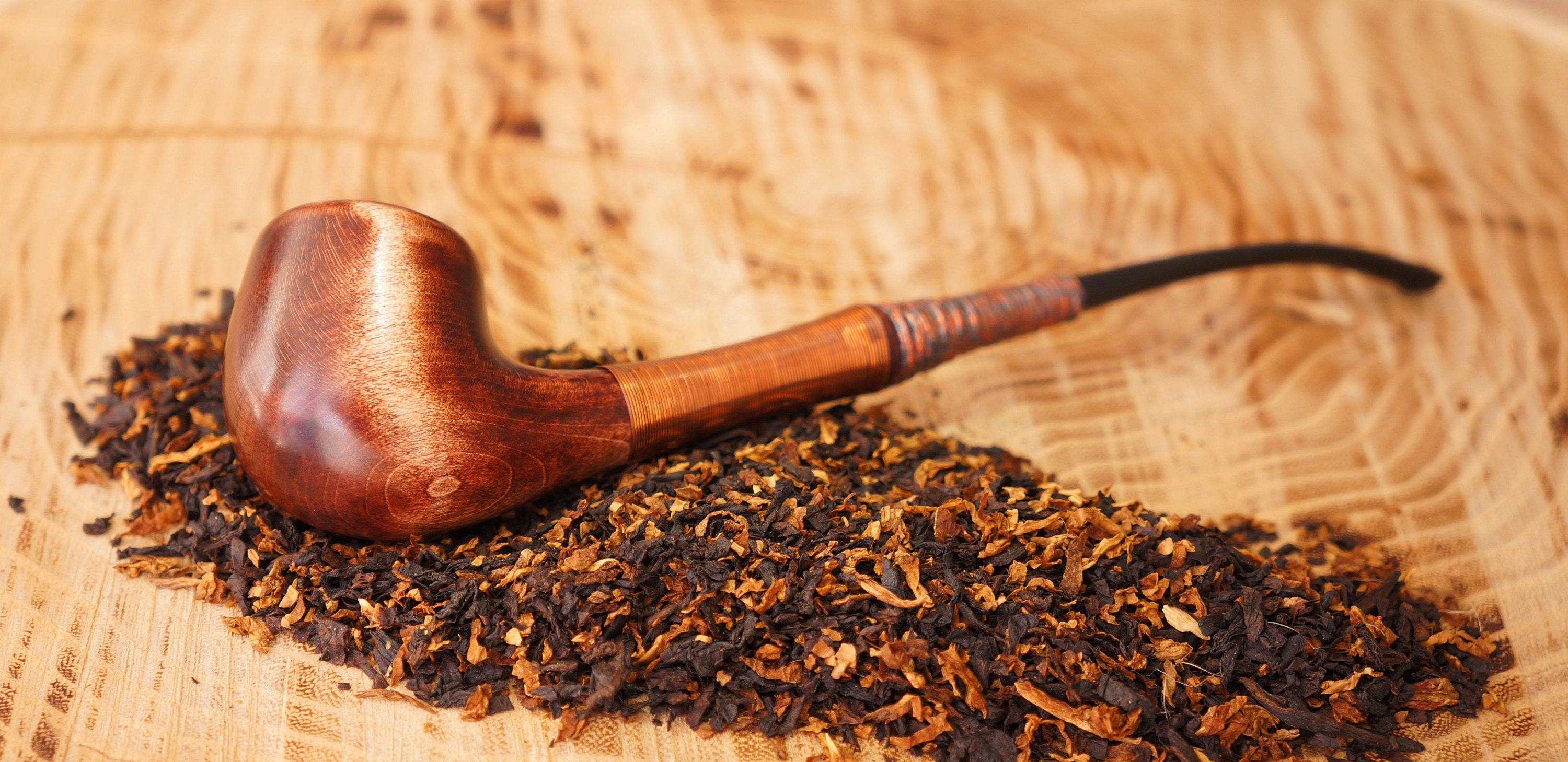 Long Smoking Pipe Tobacco Pipe Exclusive Wood Pipes Wood - Etsy