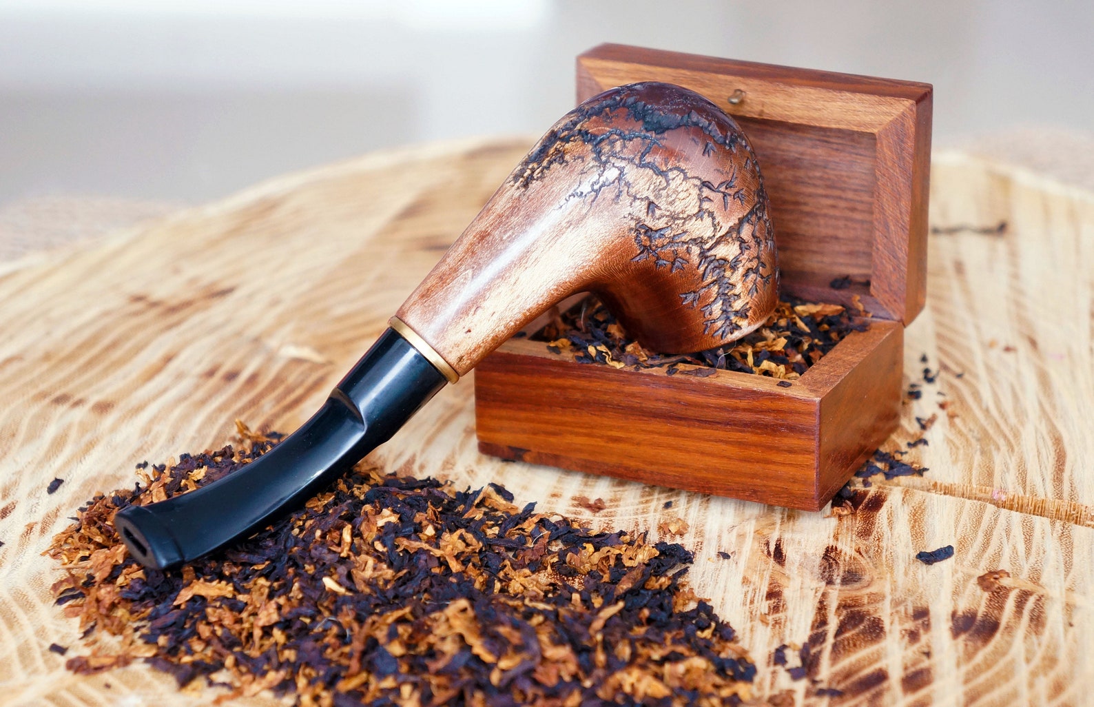 Pipe fumant Tree Pipes fumant du tabac Pipe en bois | Etsy