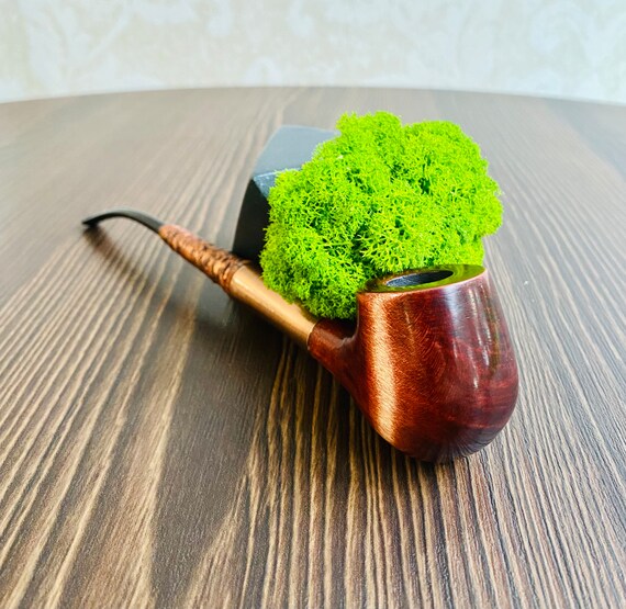 Long Smoking Pipe Tobacco Pipe Exclusive Wood Pipes Wood - Etsy