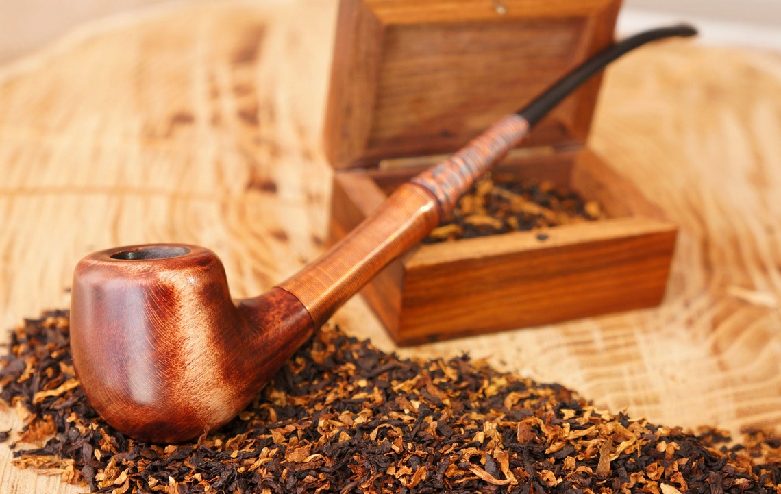 Long Smoking Pipe Tobacco Pipe Exclusive Wood Pipes Wood - Etsy