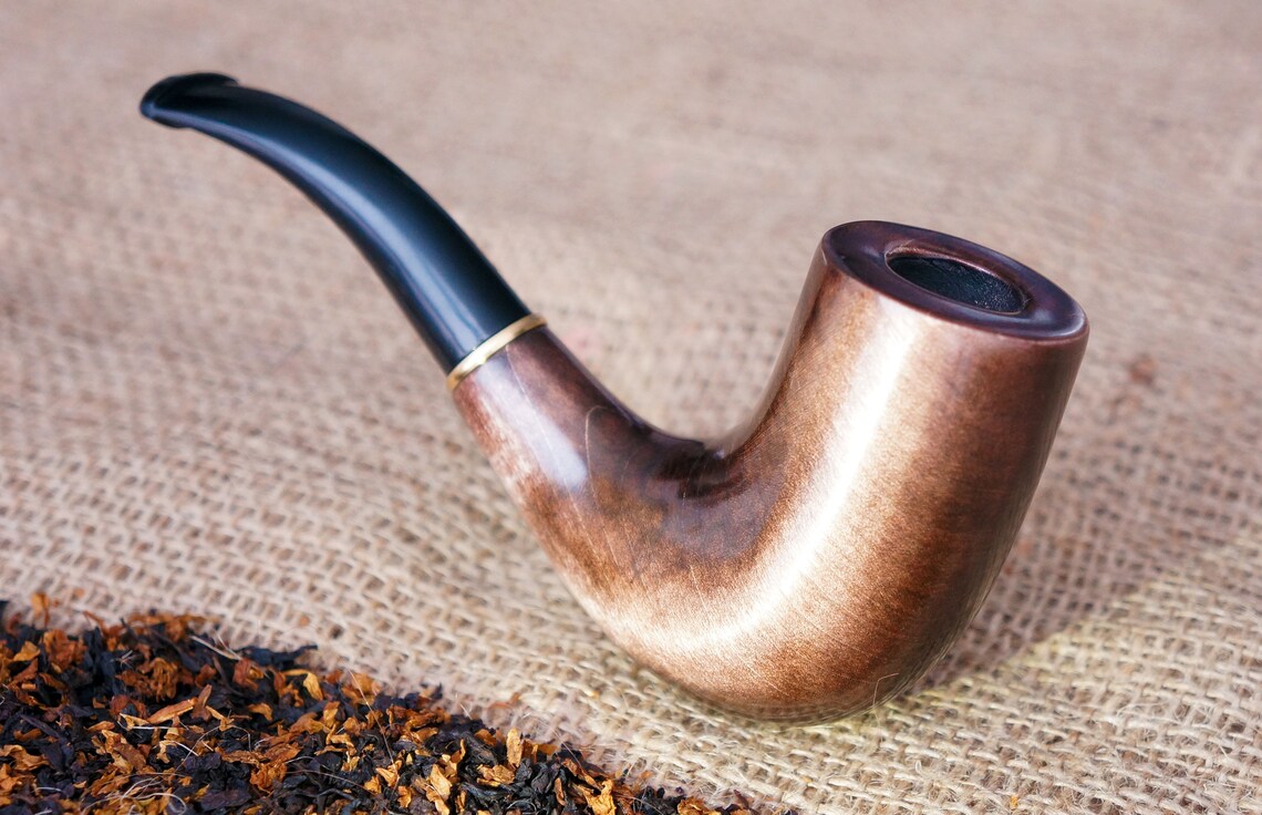 Wooden Smoking Pipe Handmade Wood Carved Smoking Pipe Tobacco - Etsy