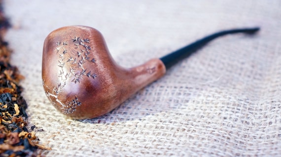 Smoking Pipe tree tobacco Pipe Exclusive Wood | Etsy