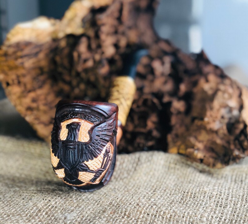 Smoking Pipe american Eagle Pipe for Tobacco | Etsy