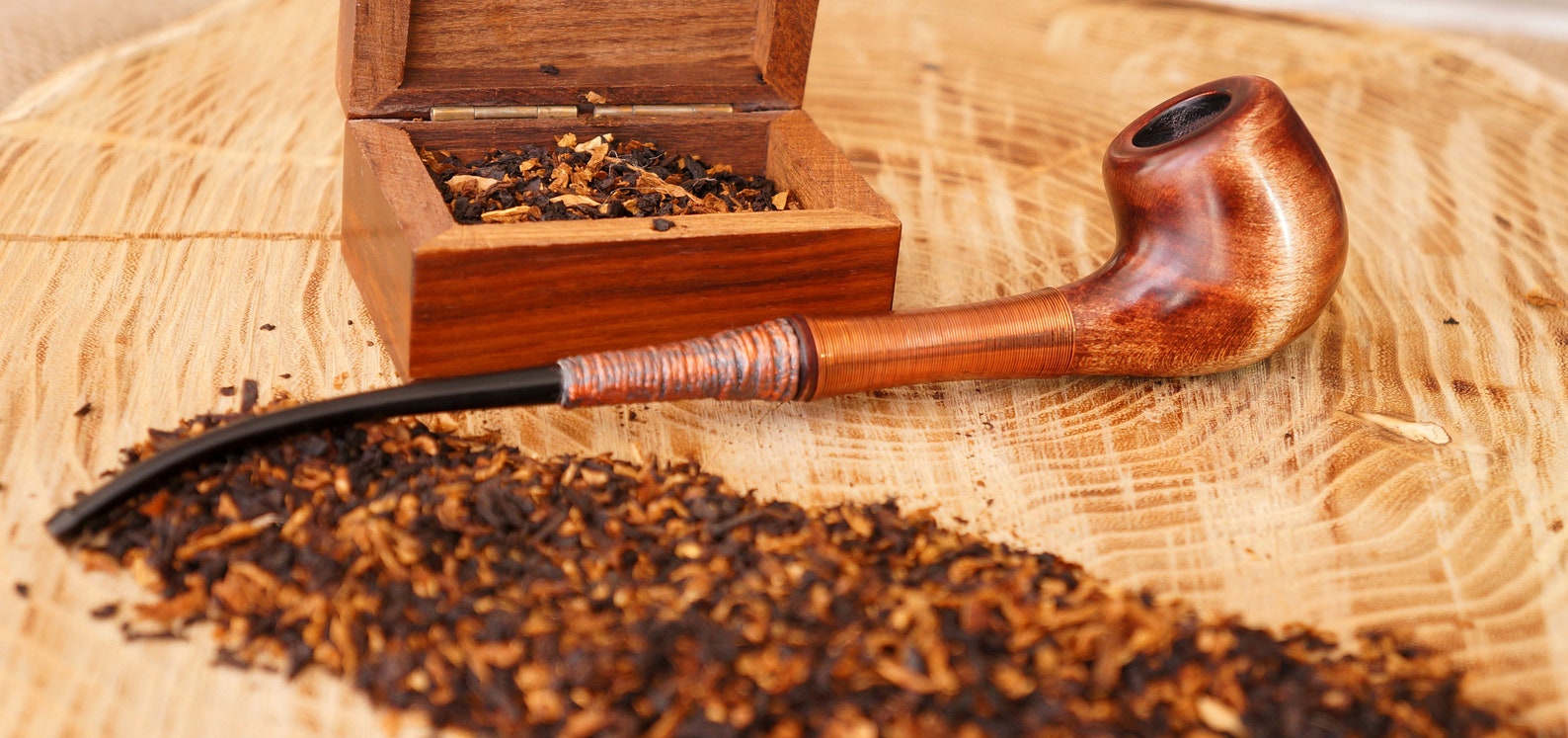 Long Smoking Pipe Tobacco Pipe Exclusive Wood Pipes Wood - Etsy