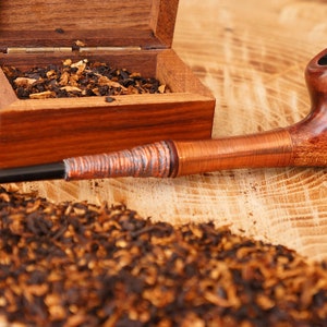 Long Smoking Pipe Tobacco Pipe Exclusive Wood Pipes Wood - Etsy