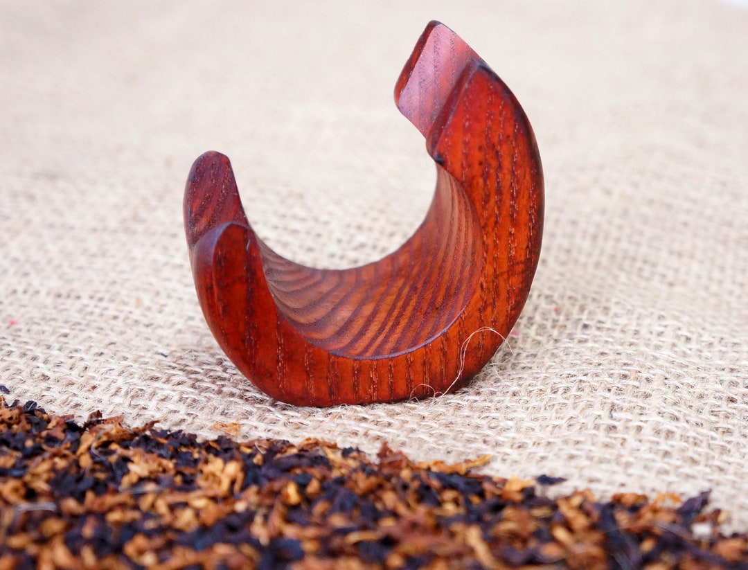 Wooden Pipe Stand holder for Smoking Pipes wood Carved Smoking Pipe ...