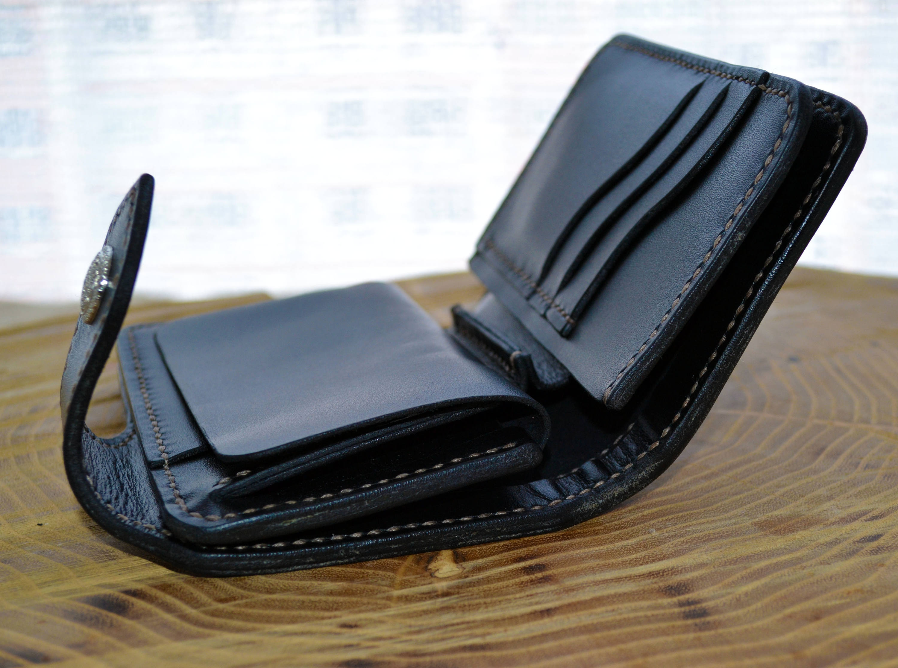 Leather Wallet Unisex Wallet Handmade Wallet Leather Wallet - Etsy